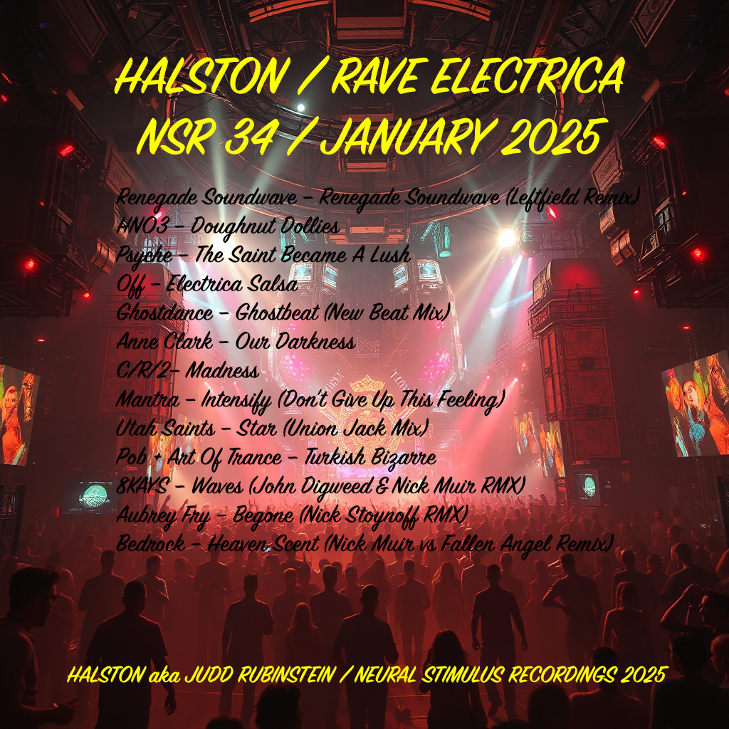 RAVE ELECTRICA / NSR 34 / JANUARY 2025 – HALSTON